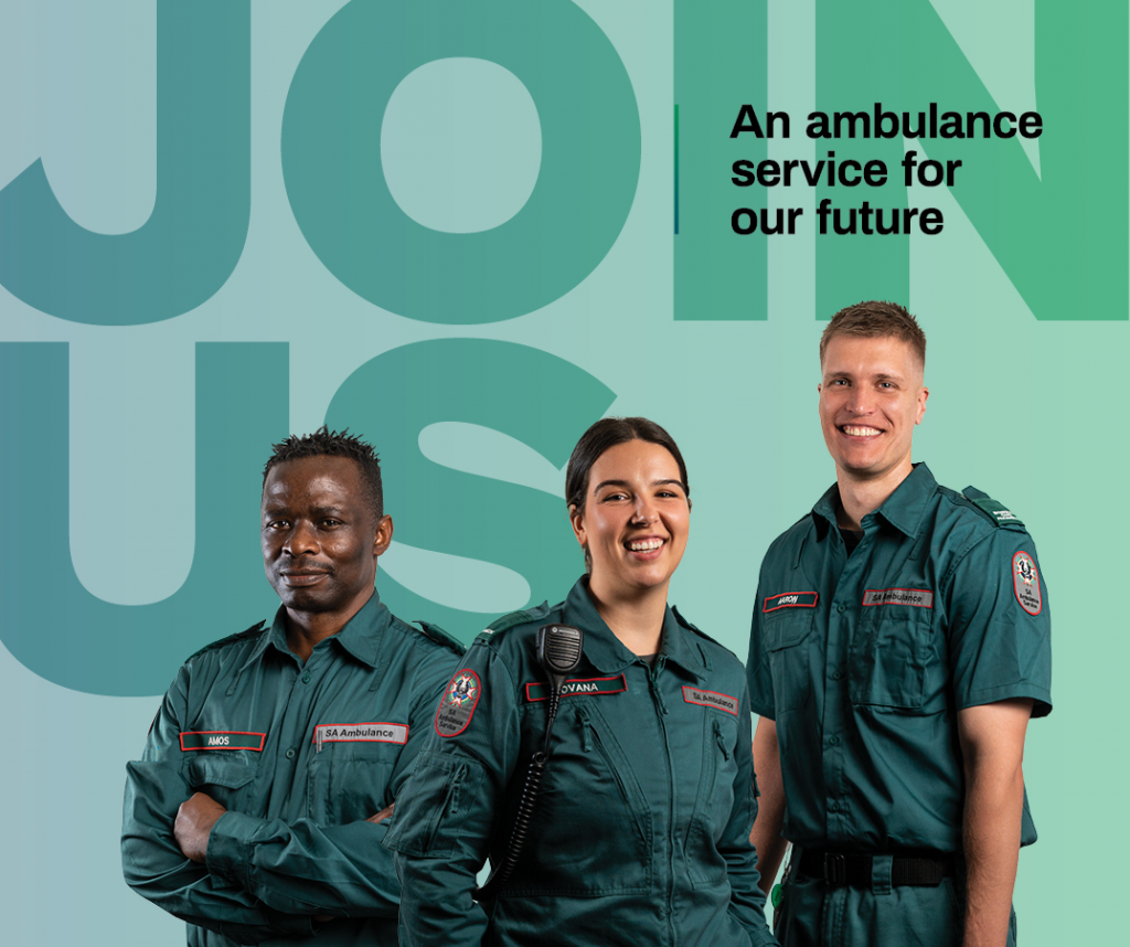 Work With Us | SA Ambulance Service
